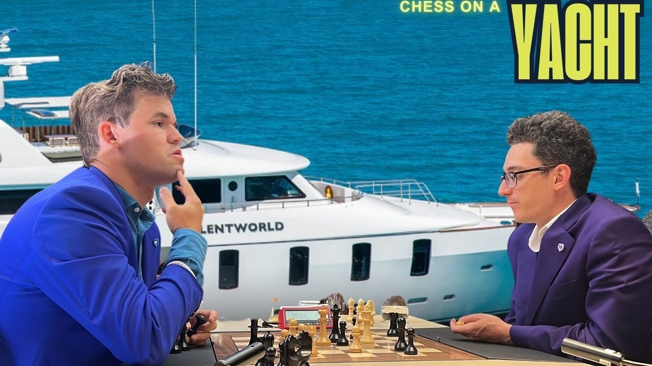 Chess on a Yacht?! The amazing venue of Carlsen vs Fabi for Freestyle ...