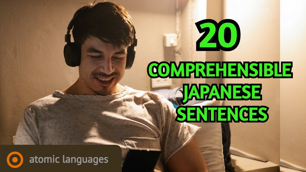Learn Japanese with Immersion No. 25 | 20 Phrases | Listening Practice | Atomic Languages - YouTube
