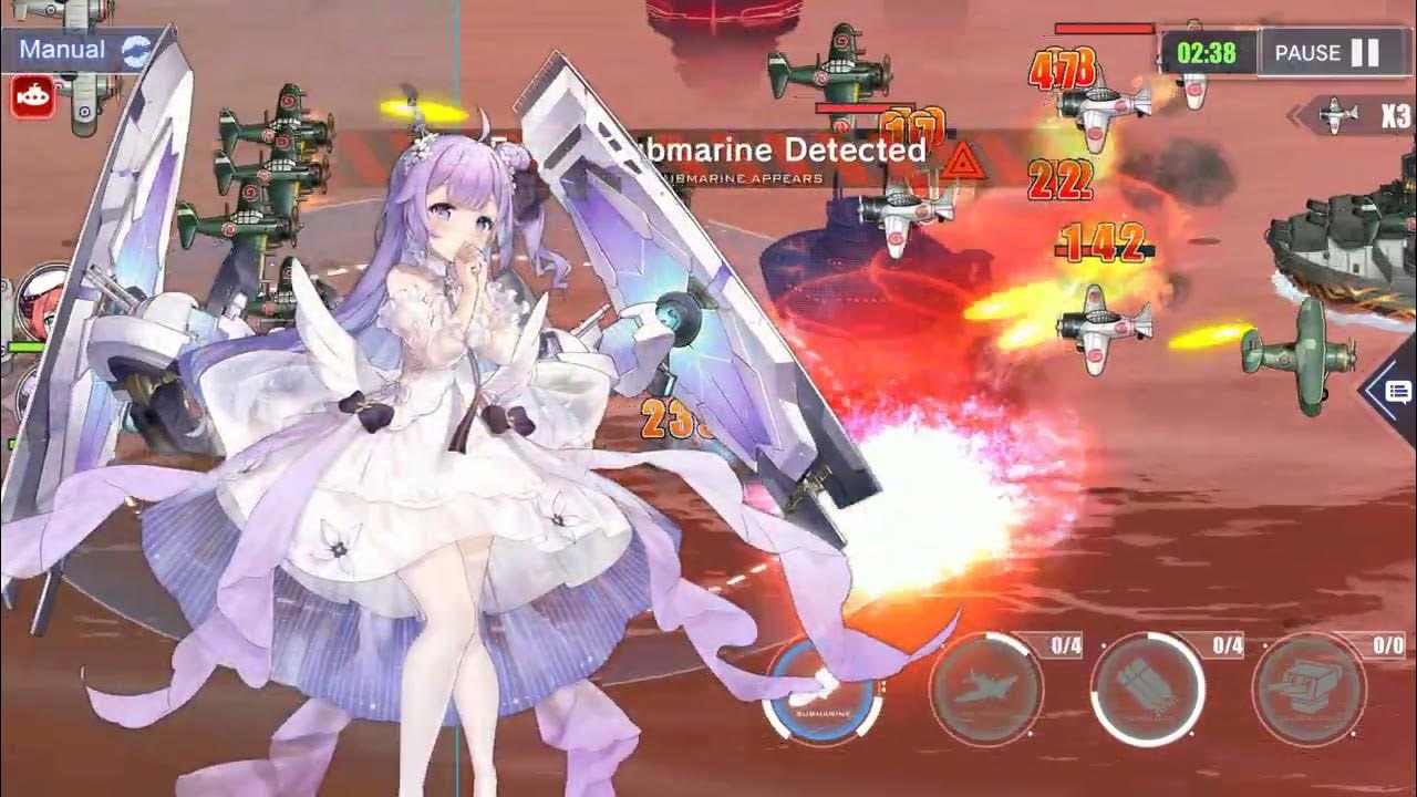 Azur Lane Event Violet Tempest, Blooming Lycoris 333 - YouTube