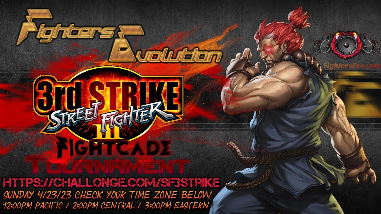Street Fighter III - 3rd Strike Tournament - YouTube