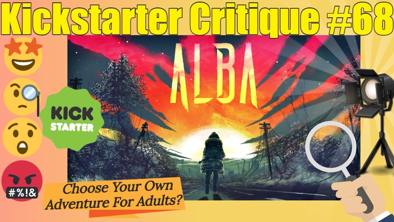 Alba - Open World Adventure Book - Kickstarter Critique #68 *Adult open ...