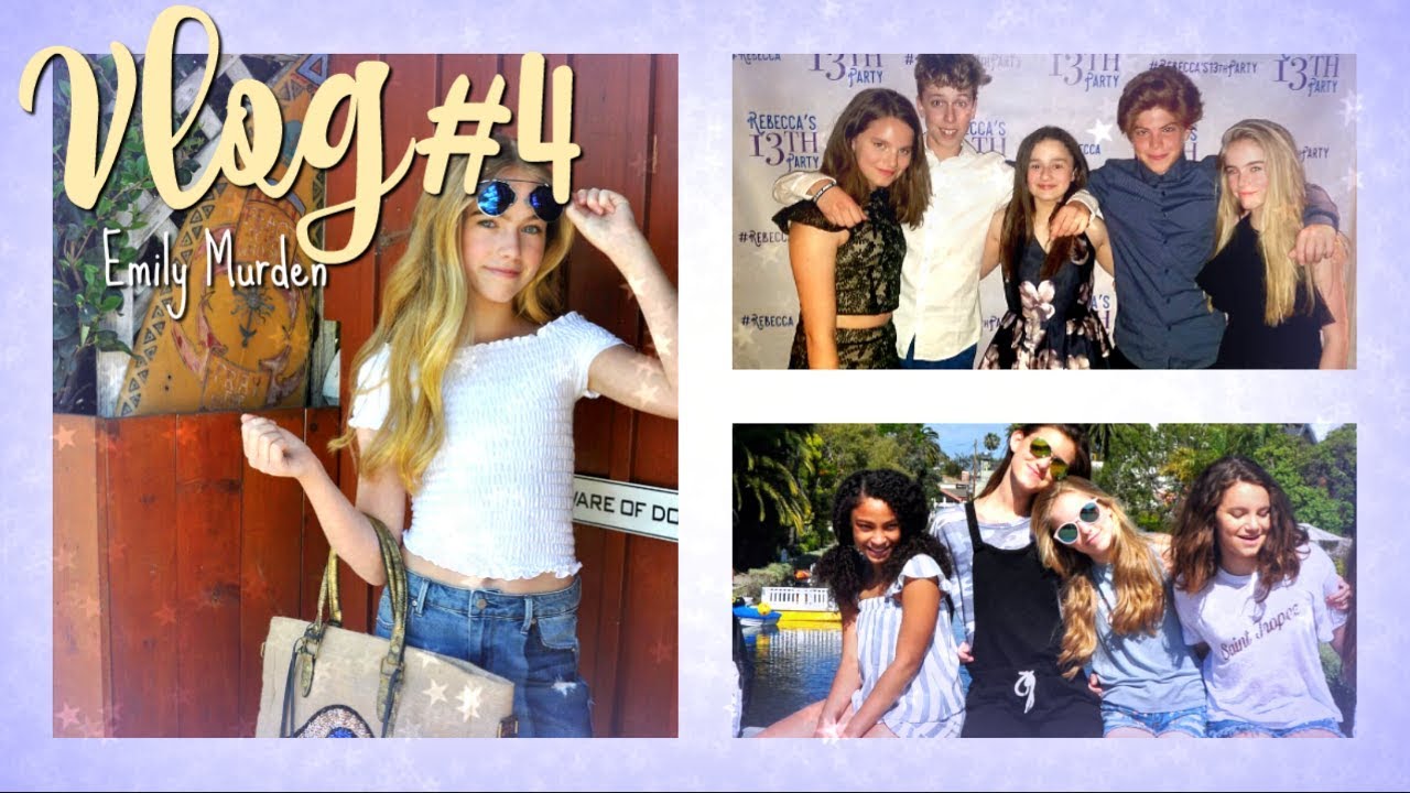 Vlog #4 (photoshoot, party, & GRWM!) || Emily Murden - YouTube