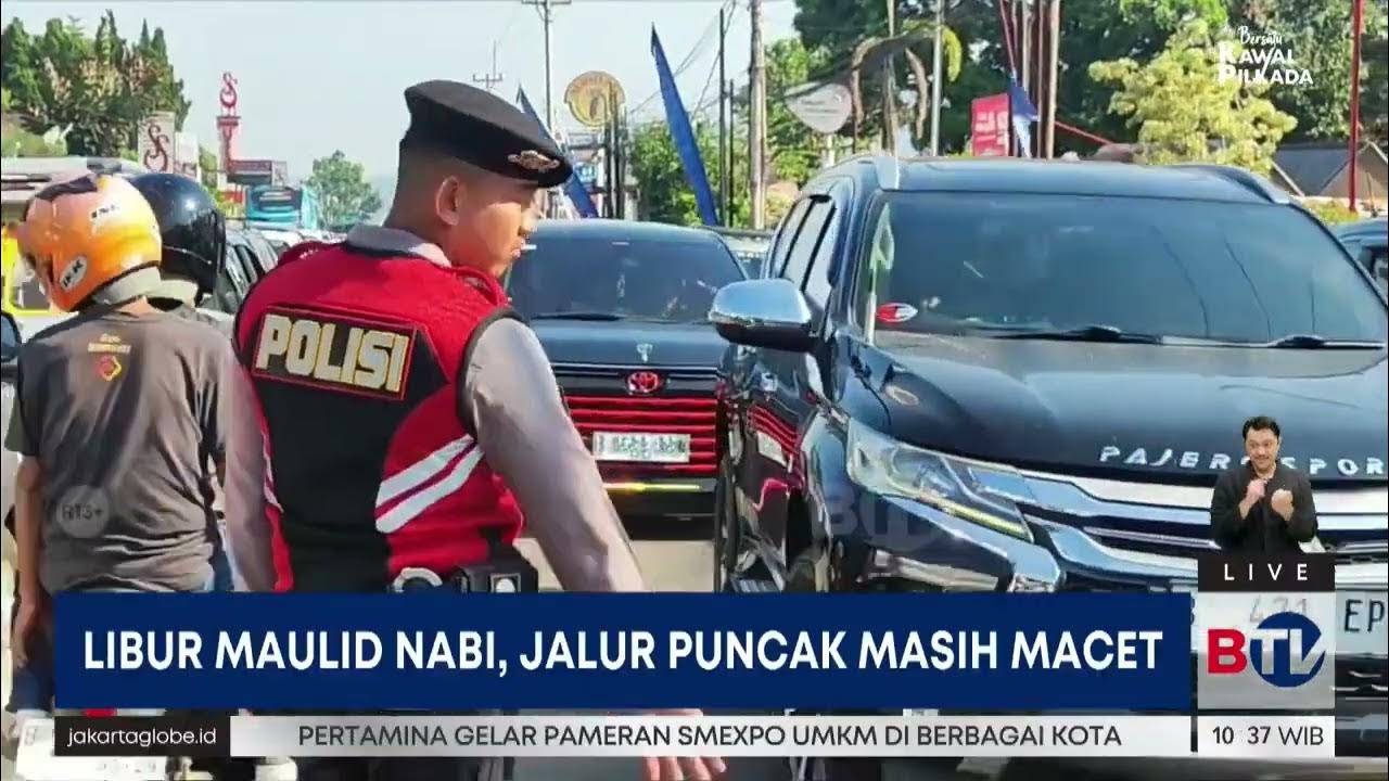 Macet Parah di Puncak, Antrean Kendaraan Capai 4 Kilometer | Beritasatu - YouTube