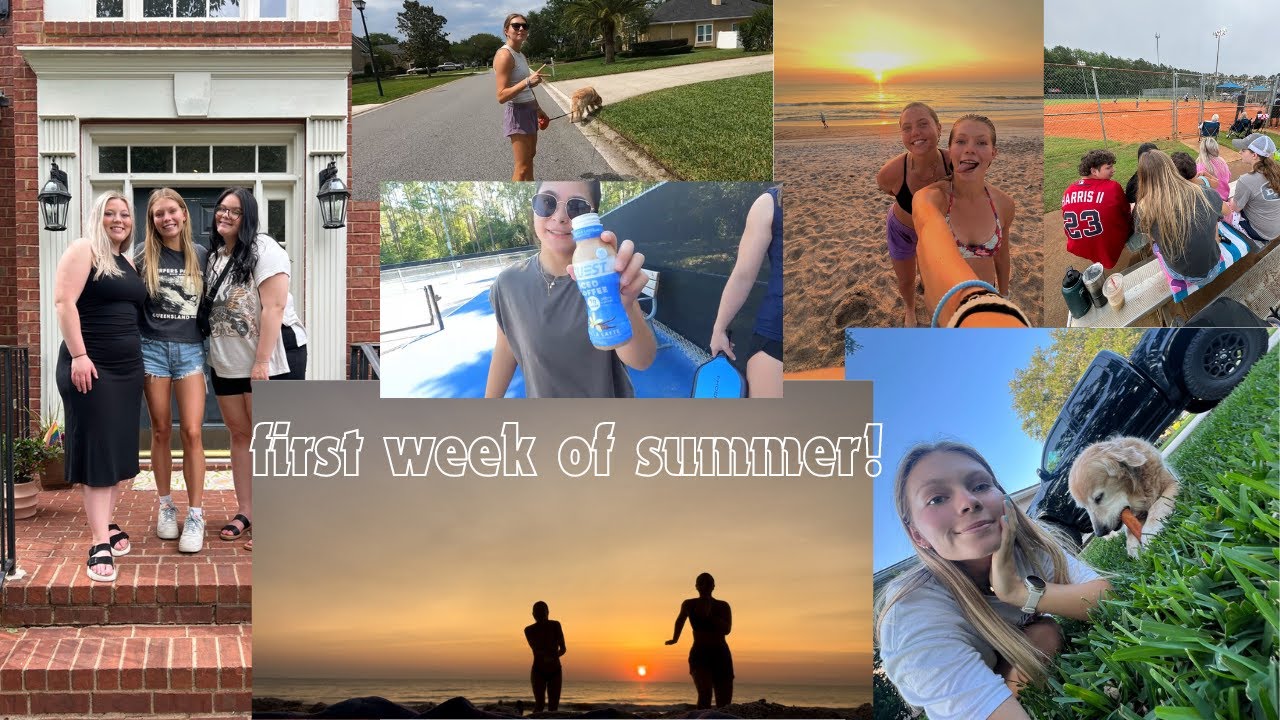 first week of summer! - YouTube