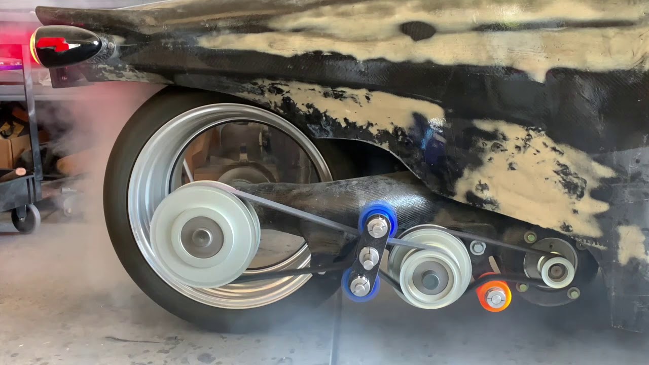 electric rat rod trike - YouTube