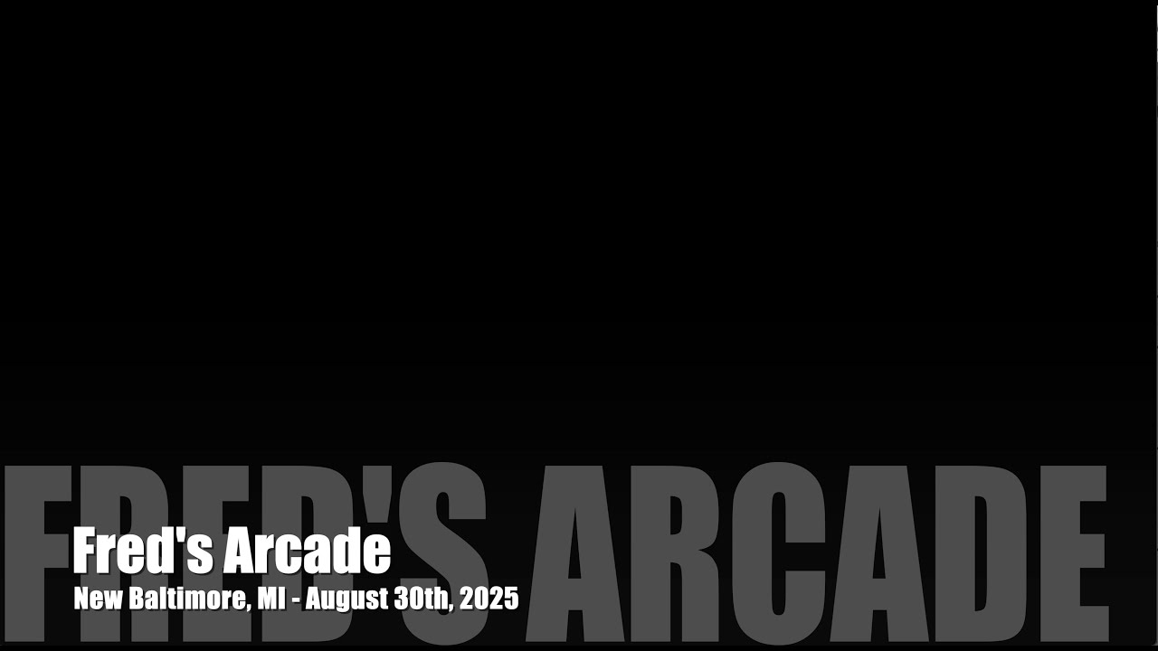 Fred's arcade 2025 - YouTube