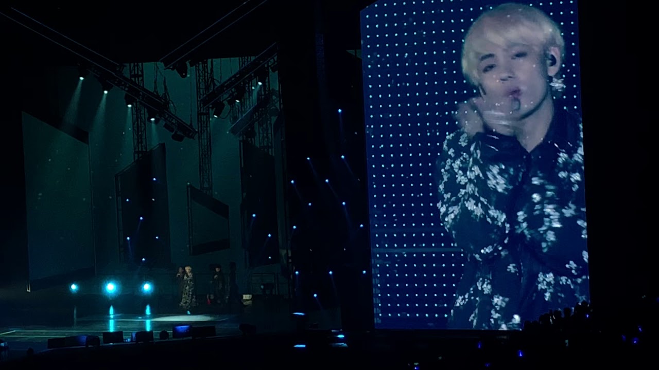 BTS - SINGULARITY LIVE IN OAKLAND ( TAEHYUNG SOLO) - YouTube