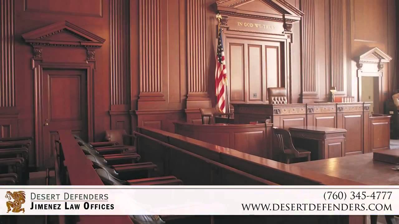 Jimenez Law Offices Lawyers Criminal in Palm Desert1 - YouTube