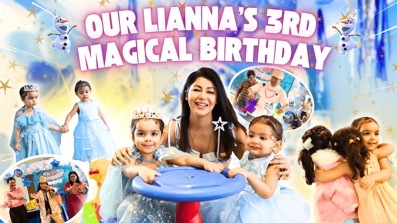 Our little Elsa turns 3 Lianna's magical Birthday Party | Debina ...