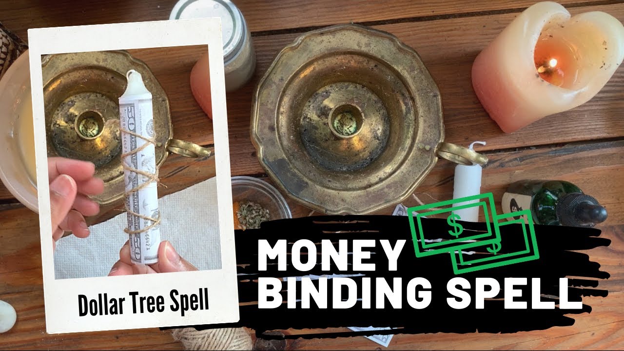 DOLLAR TREE SPELL | 🕯🌿 | Money Binding Spell! - YouTube
