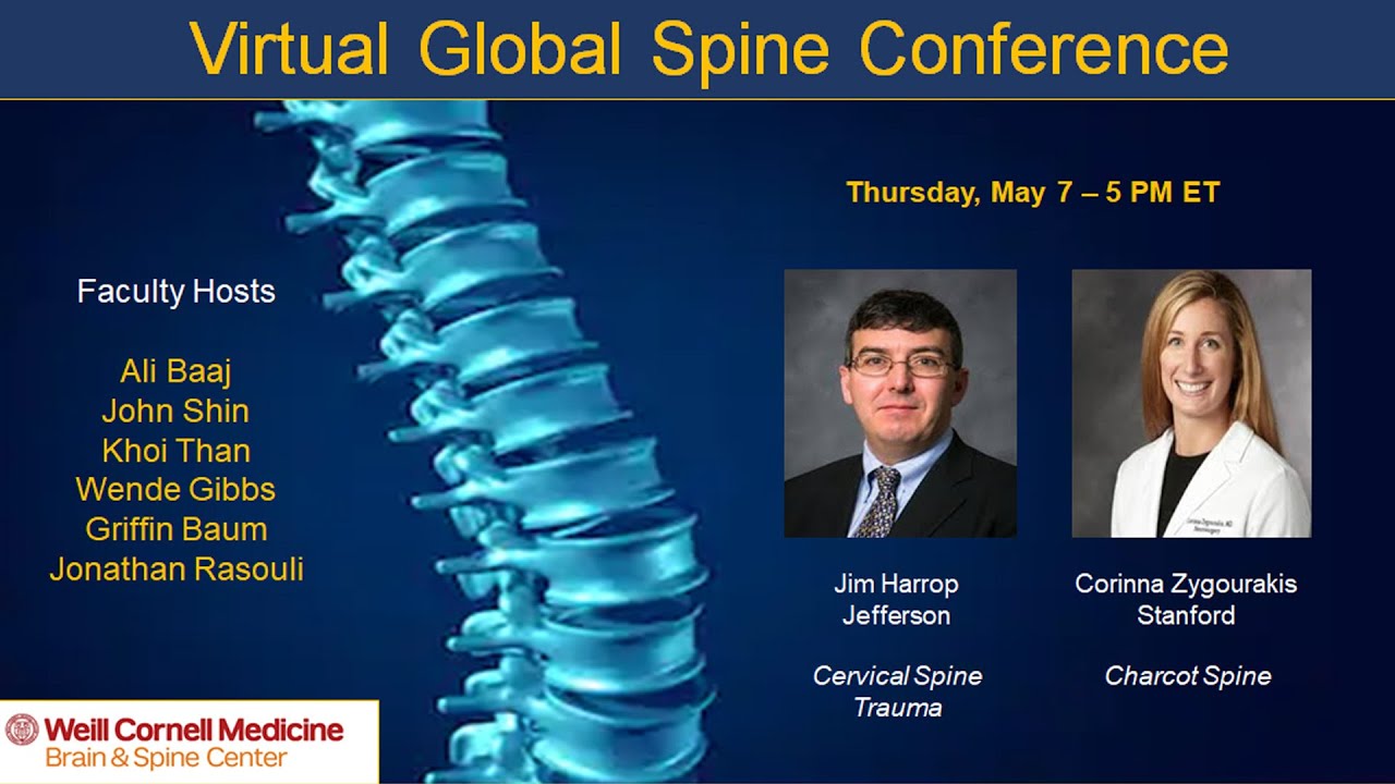 Cervical Trauma and Charcot Spine with Dr. Jim Harrop and Dr. Corinna ...