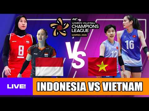 🔴NGINTIP MEGAWATI - INDONESIA VS VIETNAM - AVC Women's Volleyball Cup 2026