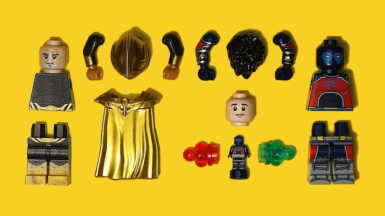 LEGO Doctor Fate & Atom | Black Adam | Unofficial Minifigure | DC - YouTube