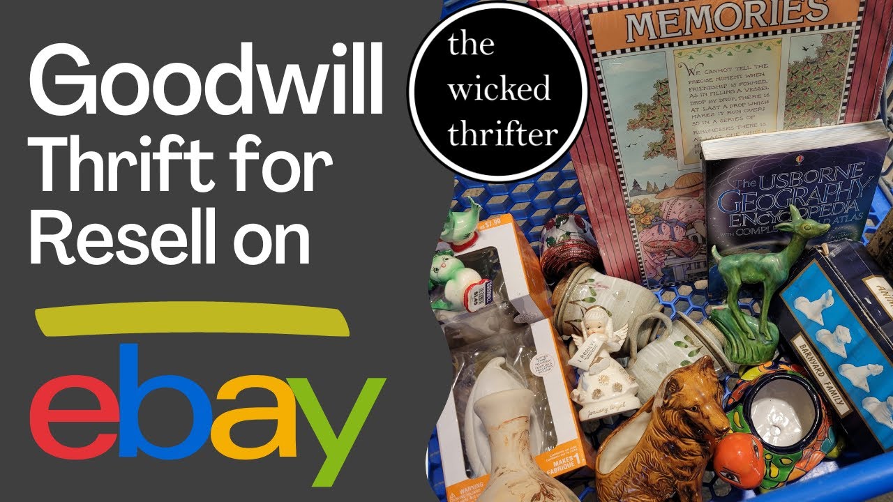Goodwill Thrift with Me for Resell on EBAY - No Talking 10/30/22 - YouTube