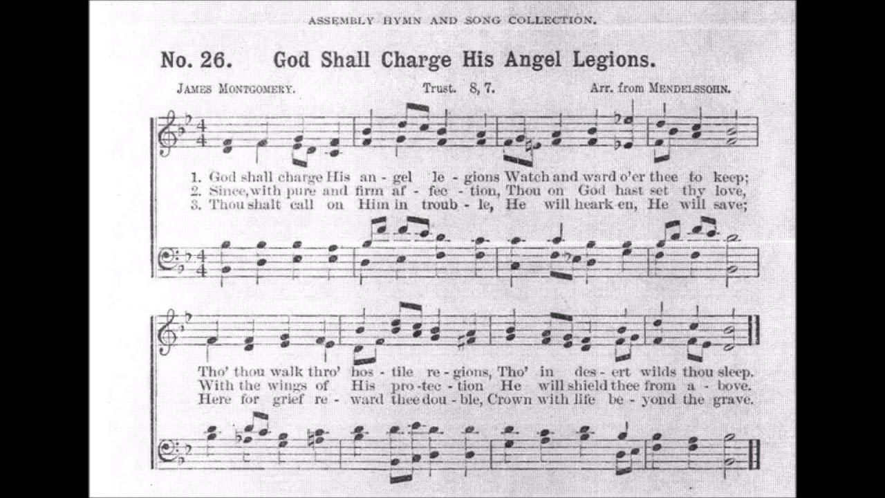 God Shall Charge His Angle Legions (Trust) - YouTube