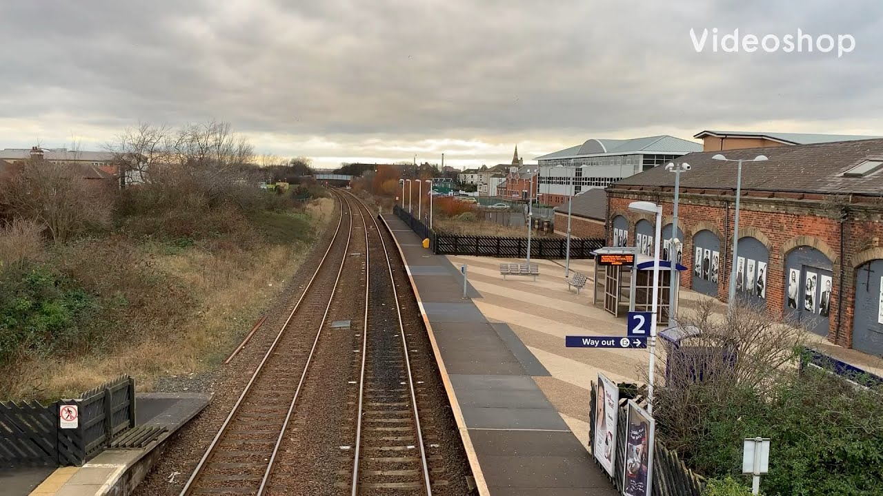 Trains at redcar central - YouTube