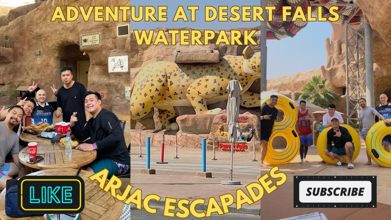 Desert Falls Water & Adventure Park - Qatar | Hilton Salwa Beach Resort ...