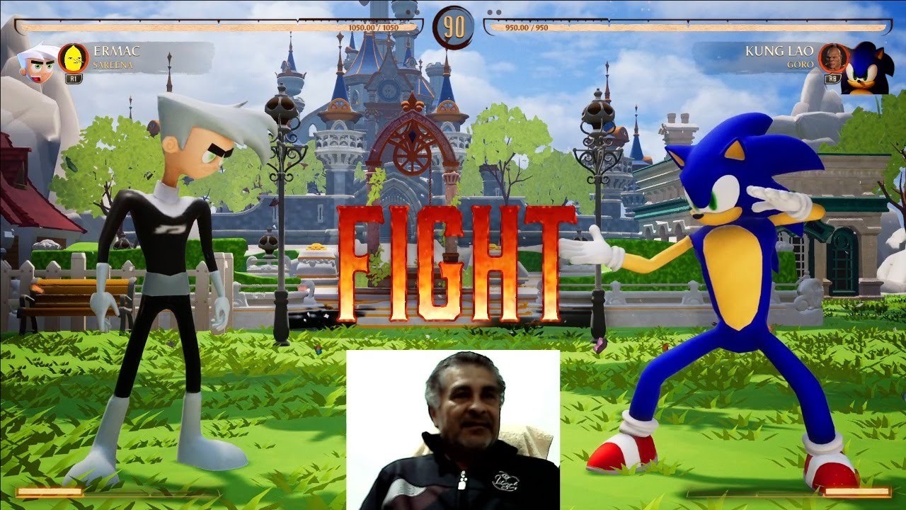 Mortal Kombat 1 - Danny Phantom Vs Sonic - YouTube