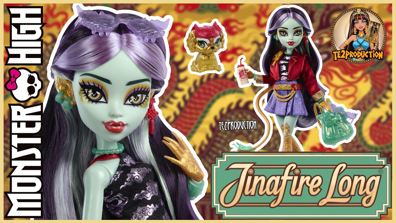 REVIEW MONSTER HIGH G3 JINAFIRE LONG - YouTube