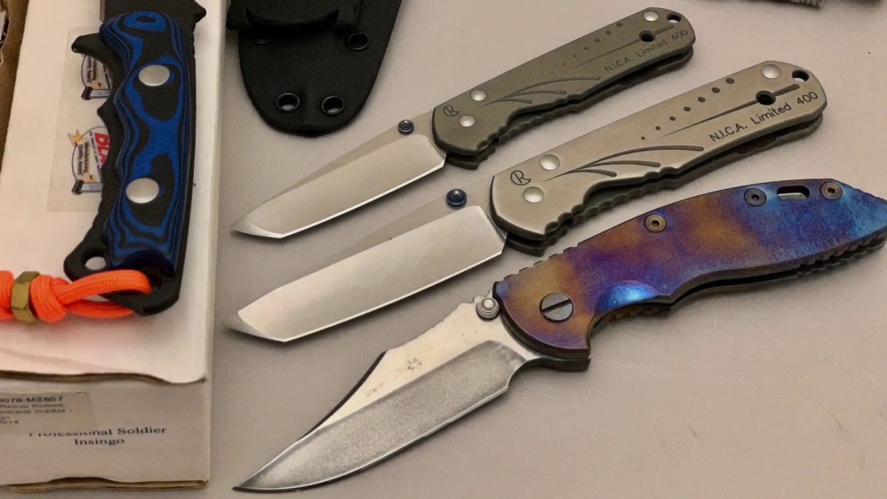 Items for Sale: Chris Reeve Professional Solider/Sebenza Regular NICA ...