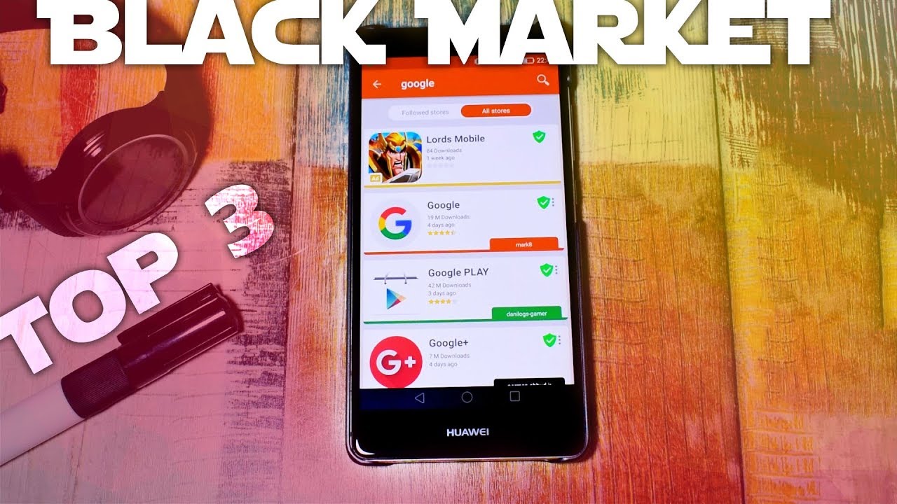 Android - TOP 3 Black Markets - YouTube