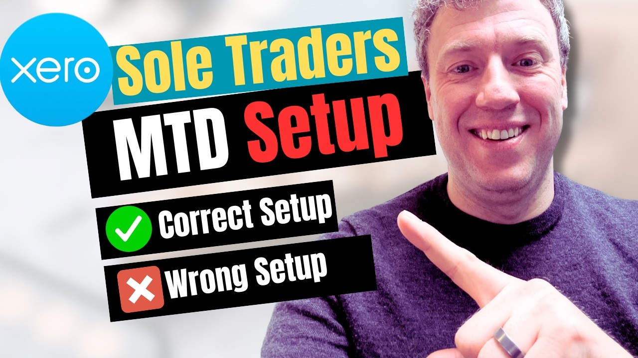 How to Set Up Xero for Sole Traders (MTD Ready) - YouTube