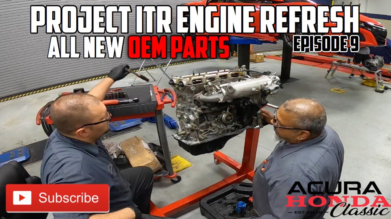 Acura Honda Classic Integra Type R Build Project - Engine Refresh ...