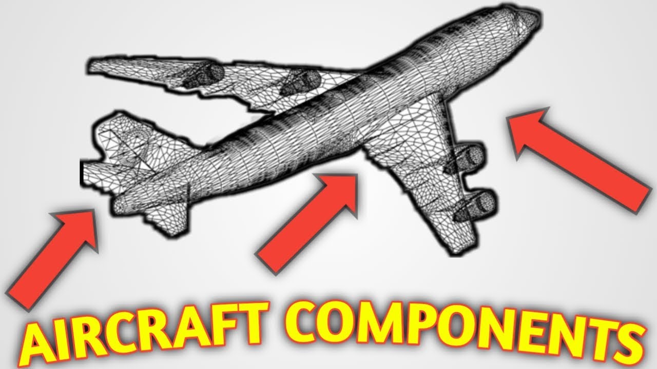MAJOR COMPONENTS OF AIRCRAFTS||FUSELAGE||WINGS||EMPENNAGE - YouTube