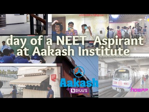 Day Of NEET Aspirant In Aakash Institute | Vlog-1 | #aakashian # ...