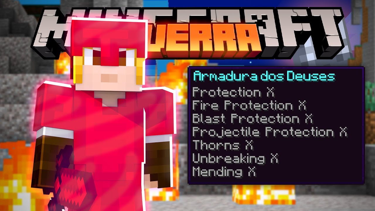 A Armadura Dos Deuses Minecraft Guerra 14 Youtube