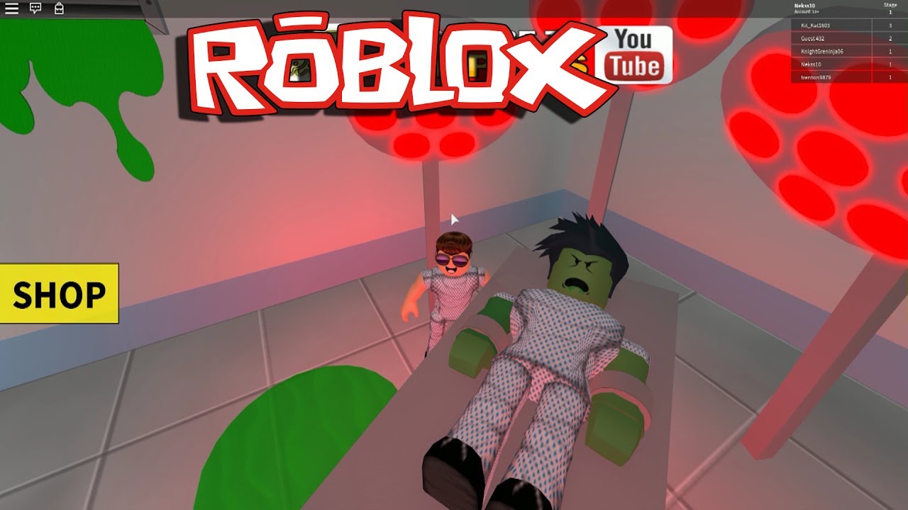 ESCAPA DEL HOSPITAL DE ZOMBIES D: // Escape The Zombie Hospital Obby ...