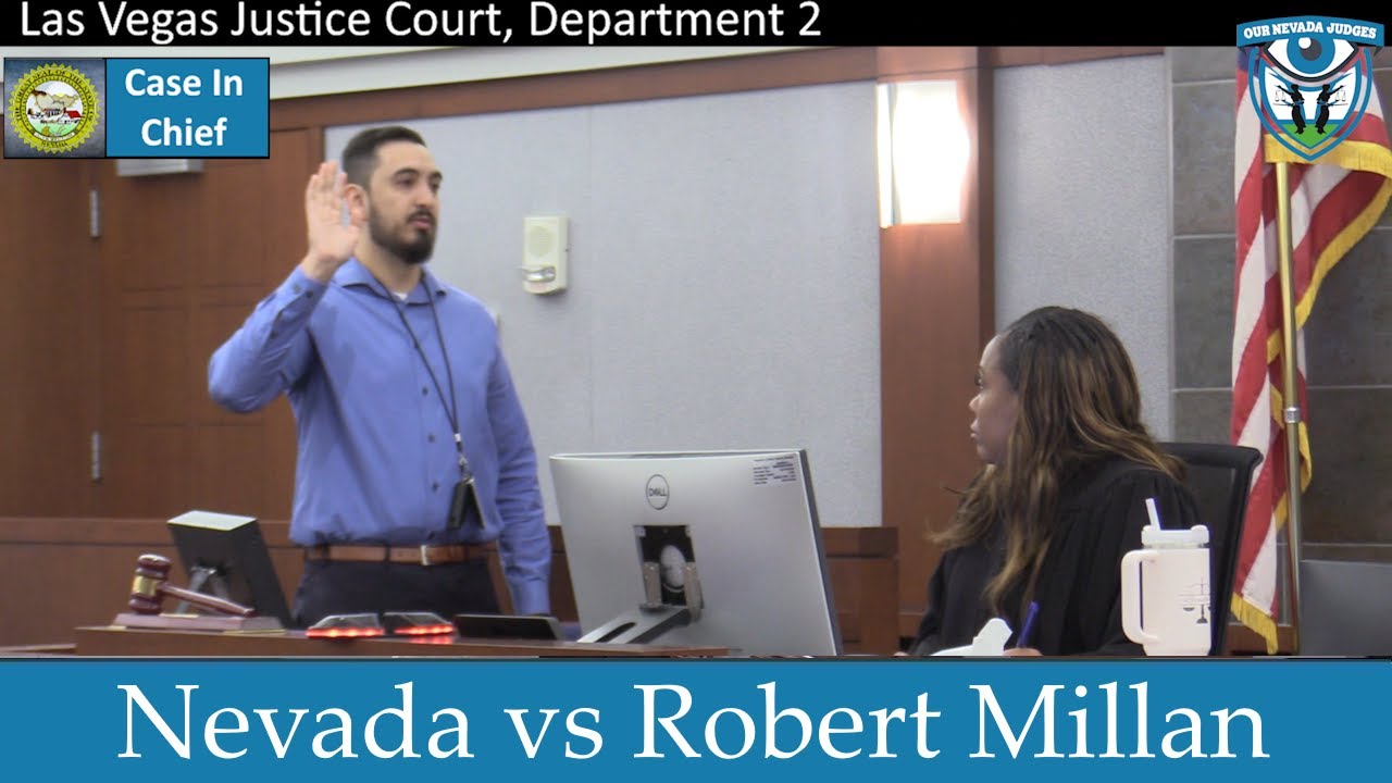 The State of Nevada vs Robert Millan, Part 1, October 13, 2025 - YouTube