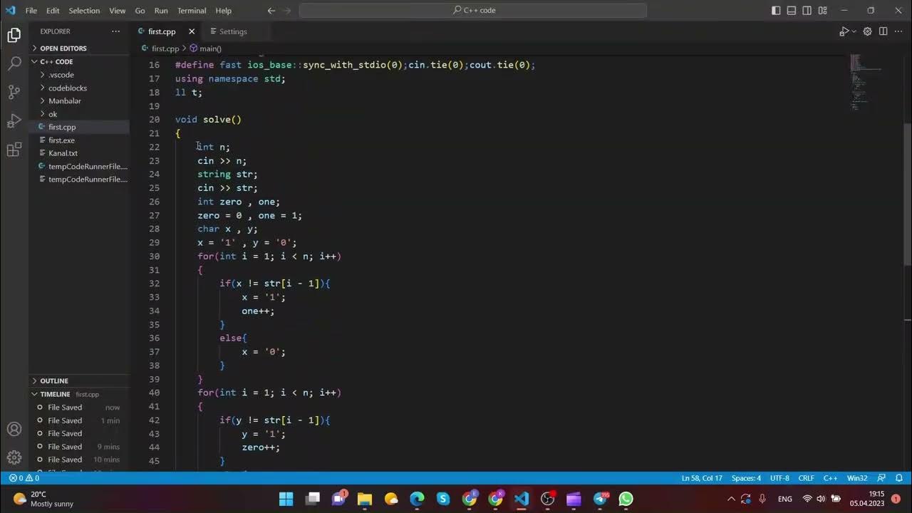 Max count of 1 | Starters 84 (Rated till 6 stars) | Codechef Solution - YouTube