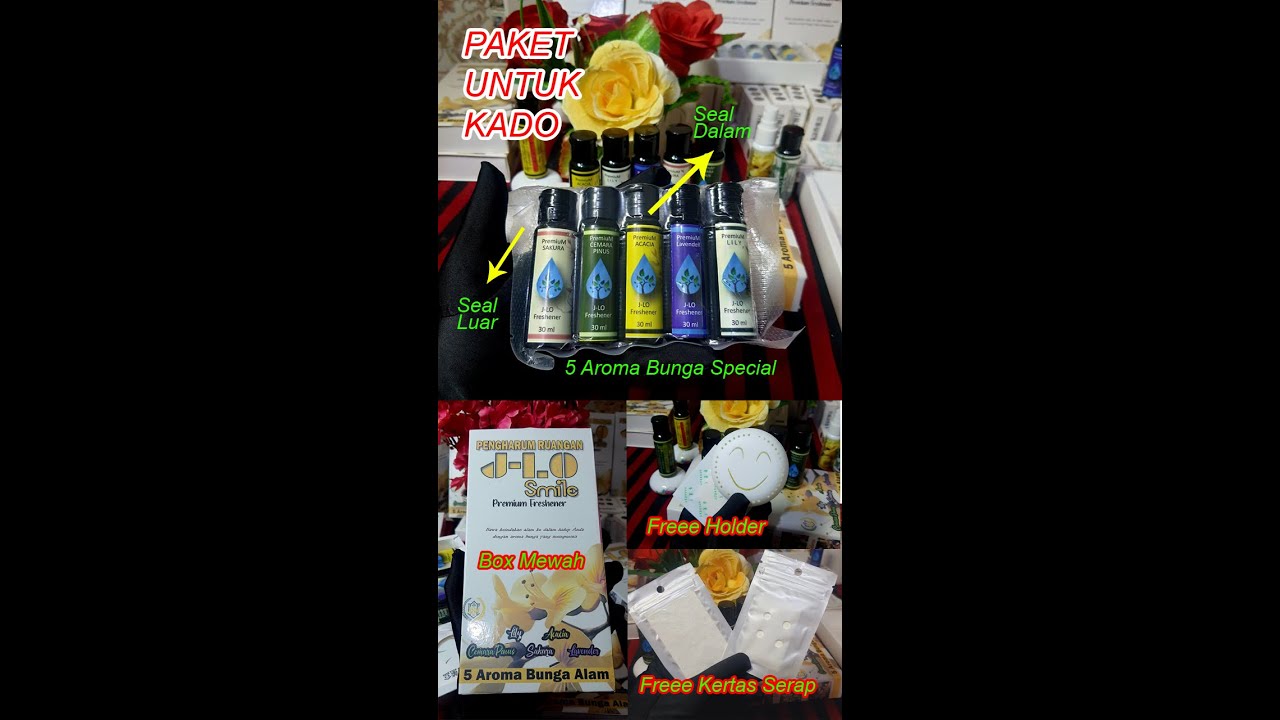 J-LO Smile Pengharum Ruangan - YouTube