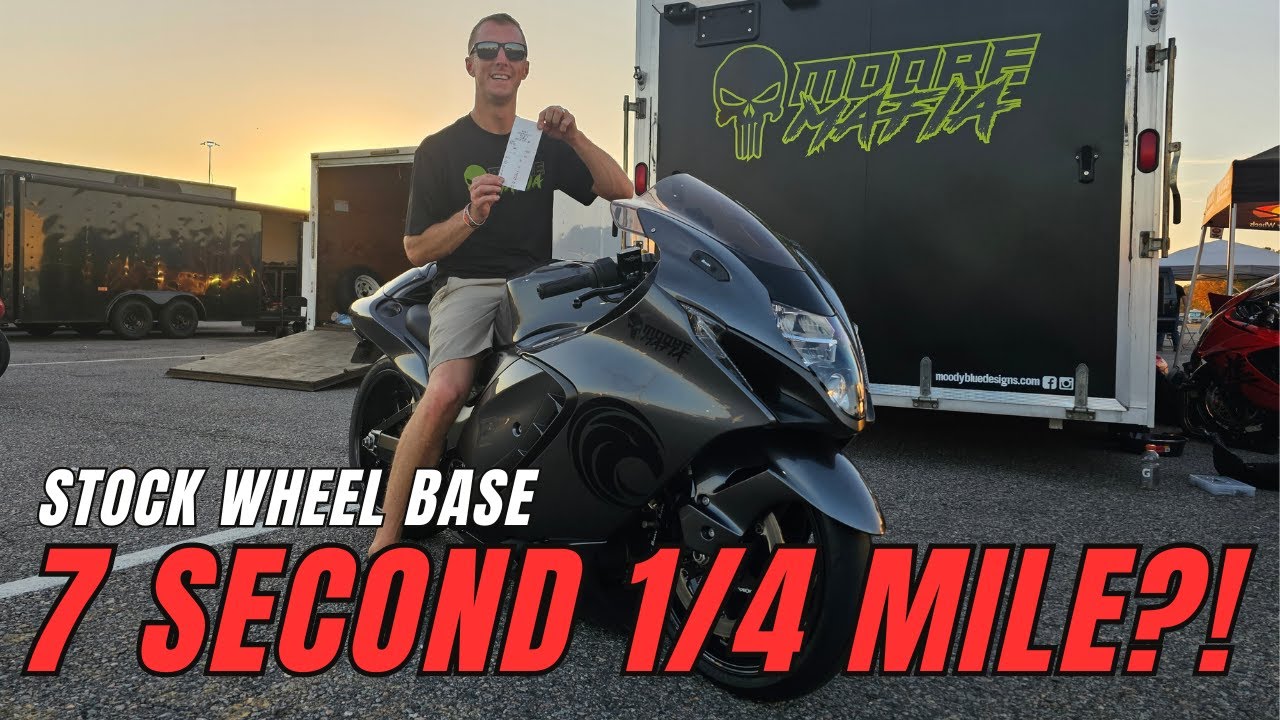 Stock Wheel Base Hyperbusa Goes In The 7's??? - YouTube