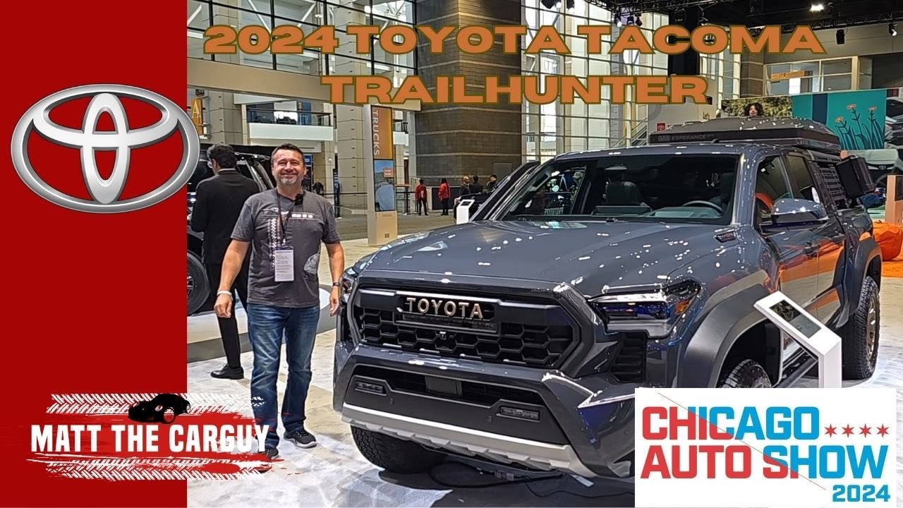 Chicago Auto Show 2024 Toyota Tacoma Trailhunter First Look. - YouTube
