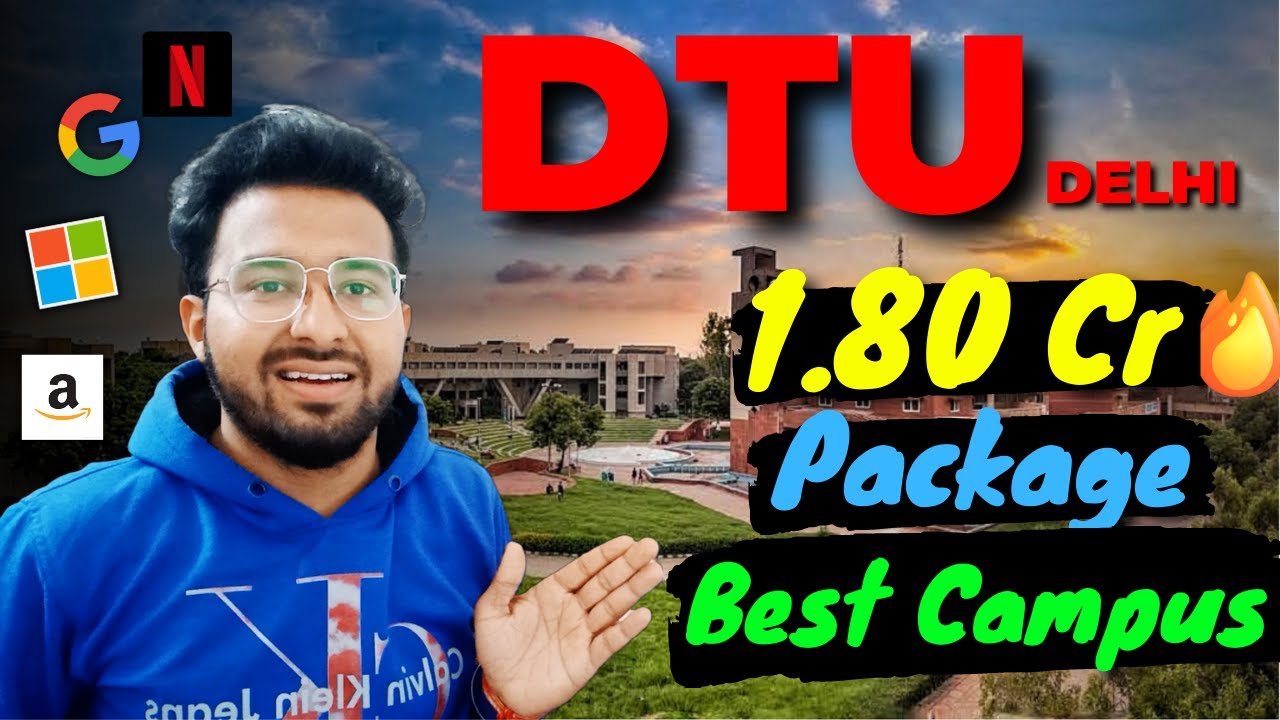 College Review 2025 : DTU Delhi | 1.80 Crore🔥 Highest Package| Fees ...