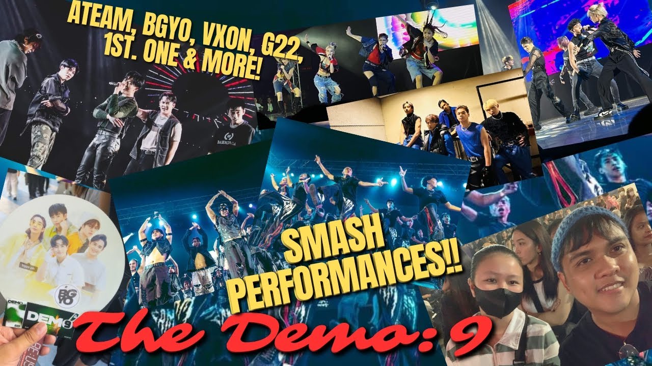 THE DEMO 9 (A TEAM, BGYO, VXON, G22, 1ST.ONE & more!) || Marion Elijah ...