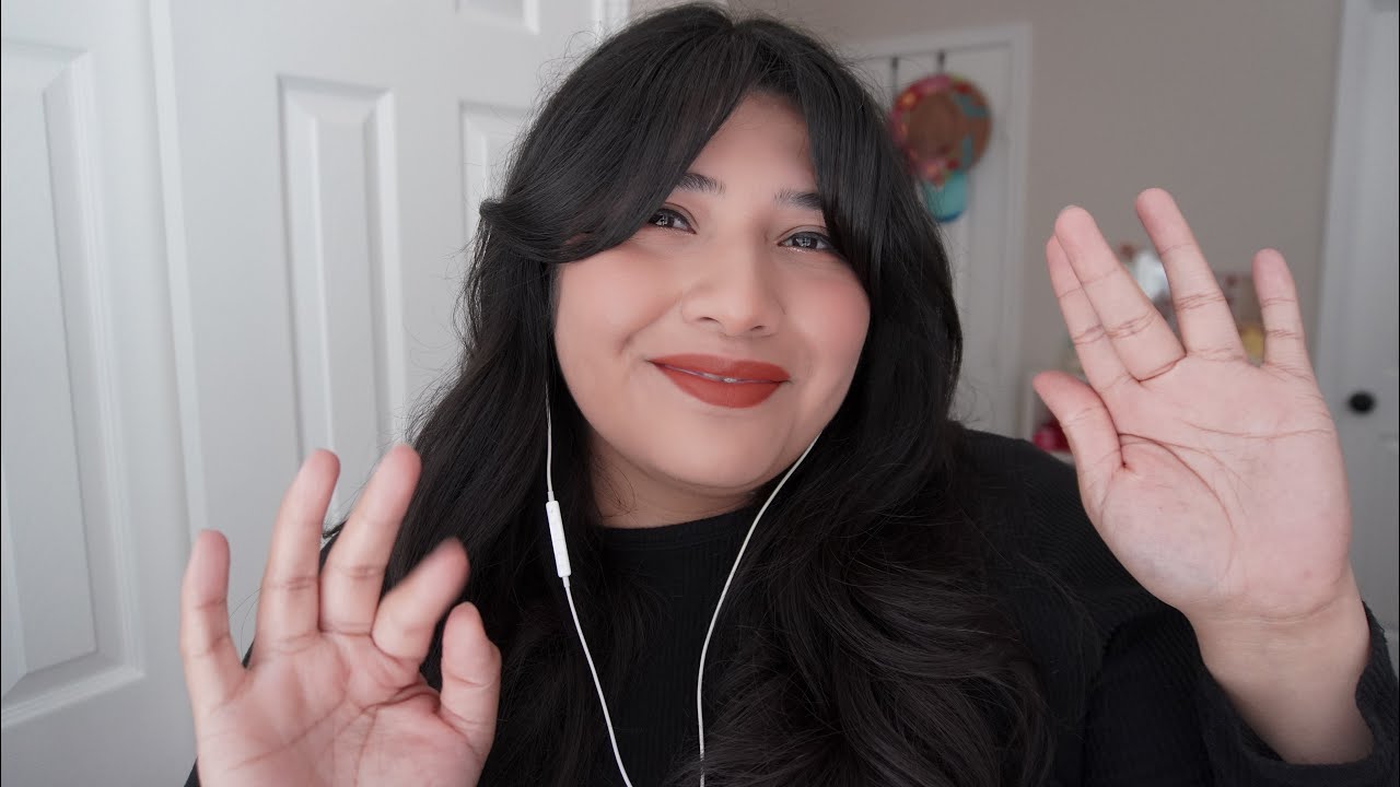 ASMR Shoop, Hand Sounds/Movements, and Finger Flutters - YouTube