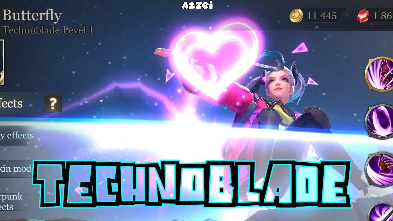 Arena of Valor Butterfly Technoblade - YouTube