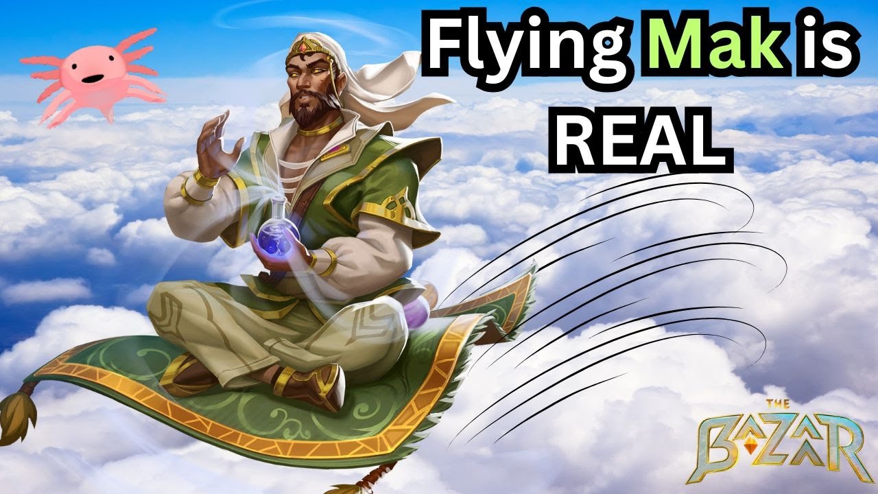 Mak's New Flying Items Slap - YouTube