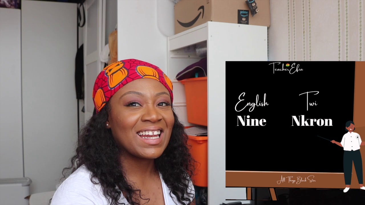 HOW TO SAY NUMBERS 1 TO 10 IN TWI |TEACHER EFIA - YouTube