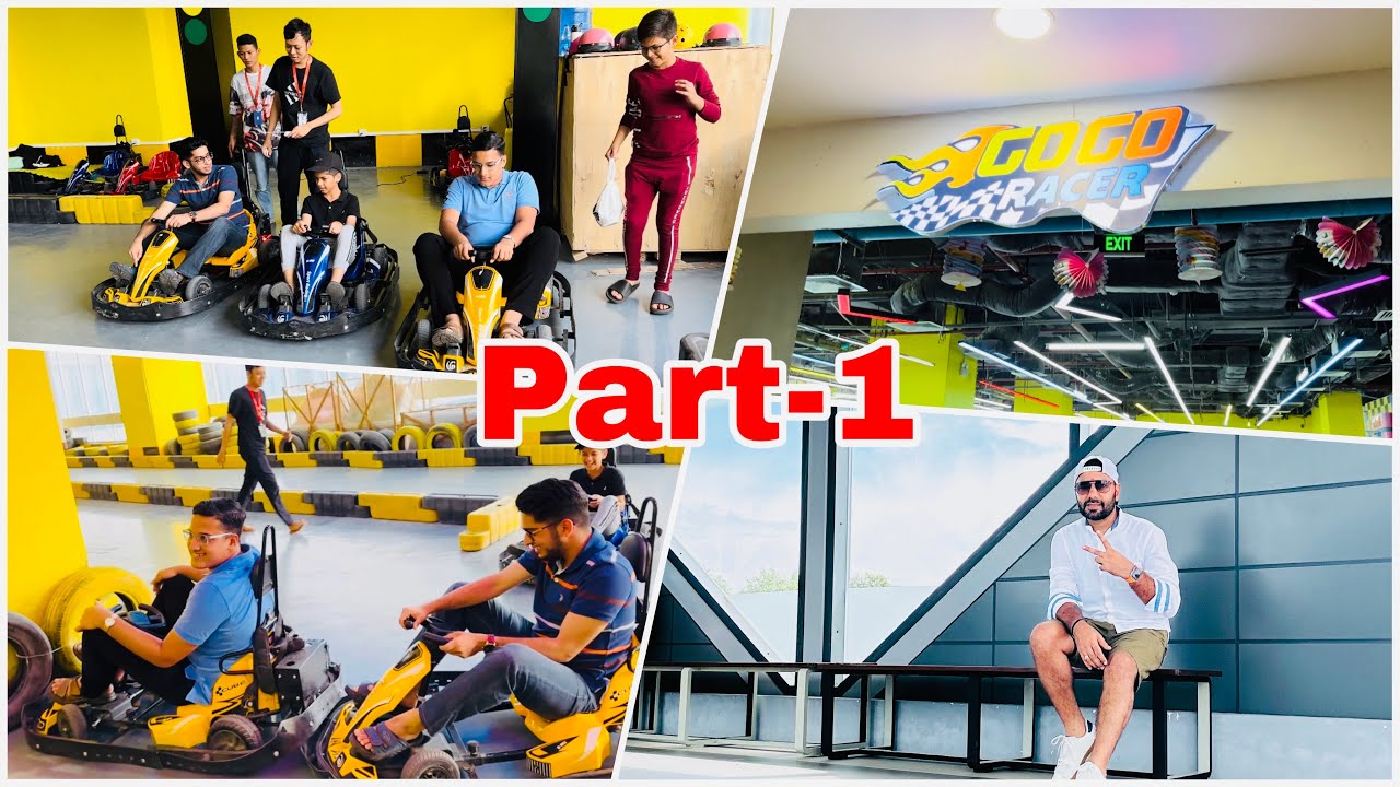 Go Kart Race at Myanmar🇲🇲 Plaza Part-1 - YouTube