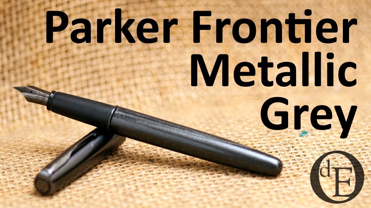 Parker Frontier Metallic Grey - Review - YouTube