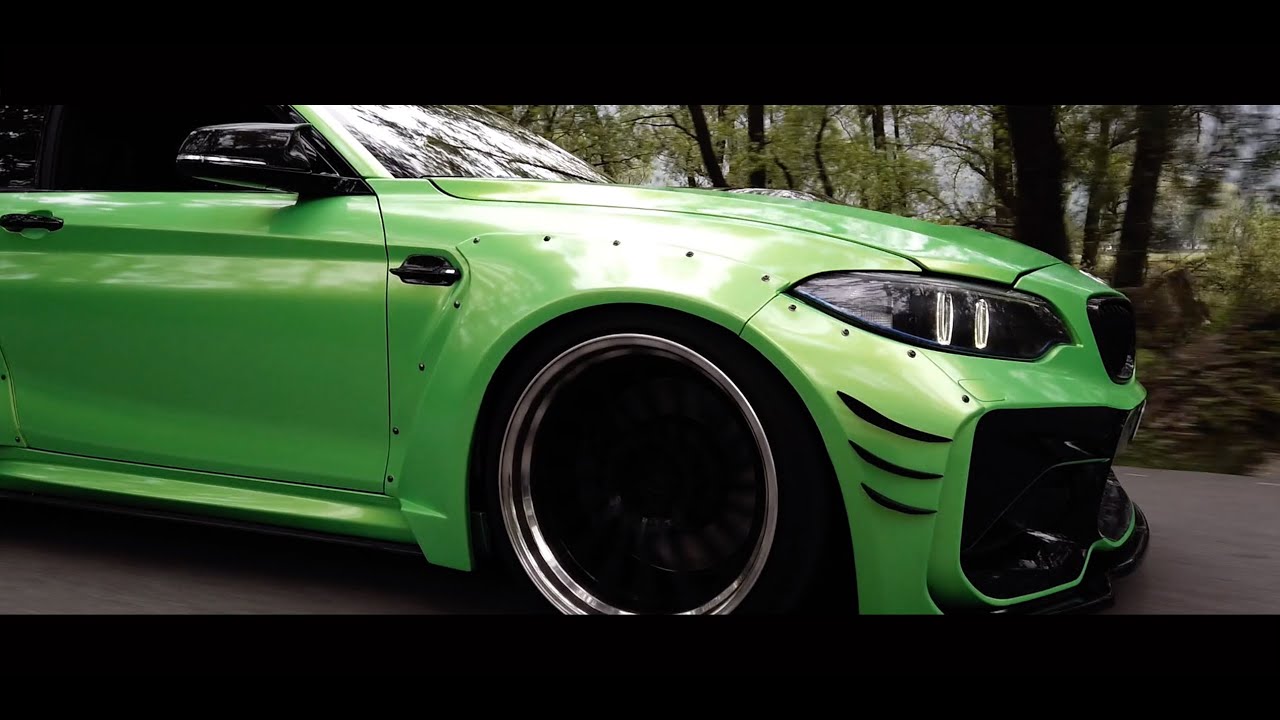 BMW M2 Performance, total green - YouTube