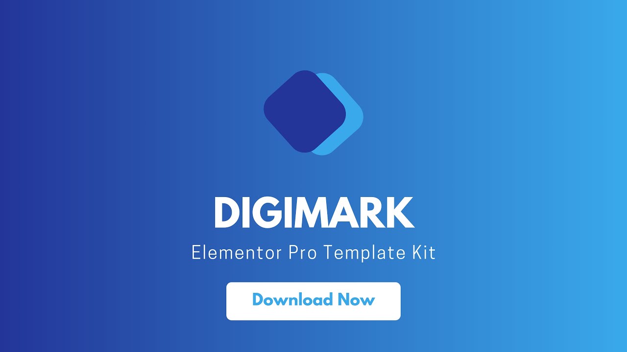 Digimark, Elementor Pro Template Kit - YouTube