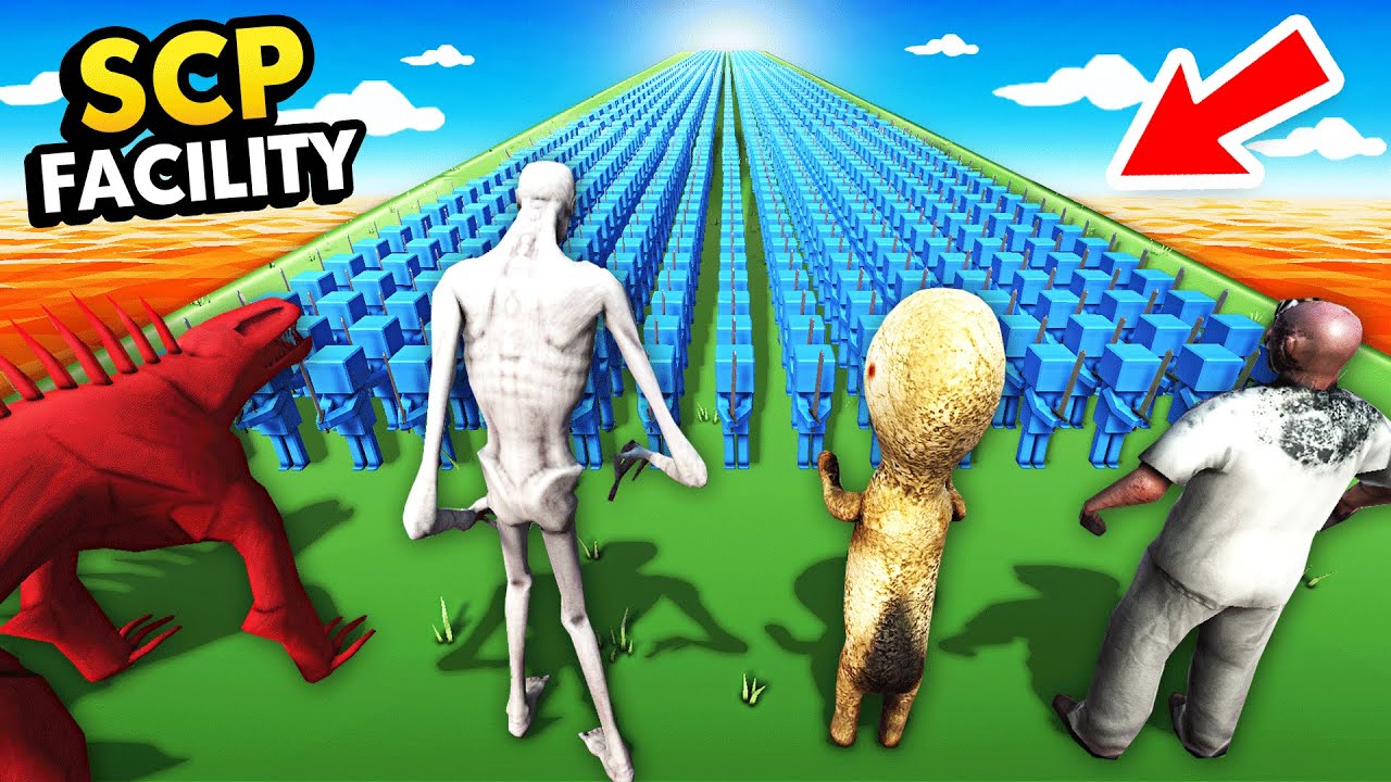 1,000,000 BLUE SOLDIERS vs EVERY SCP IN THE WORLD (Ancient Warfare 3 ...