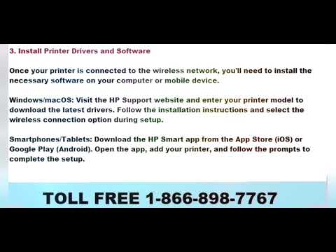 Call @ 1-866-660-0568 for How to Connect HP Printer to Wireless Network ...