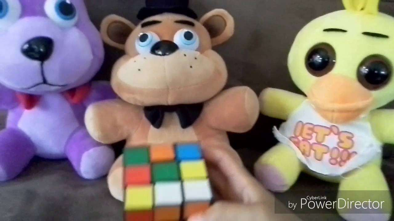 FNAF Plush|Episode 3:freddys rubix cube - YouTube