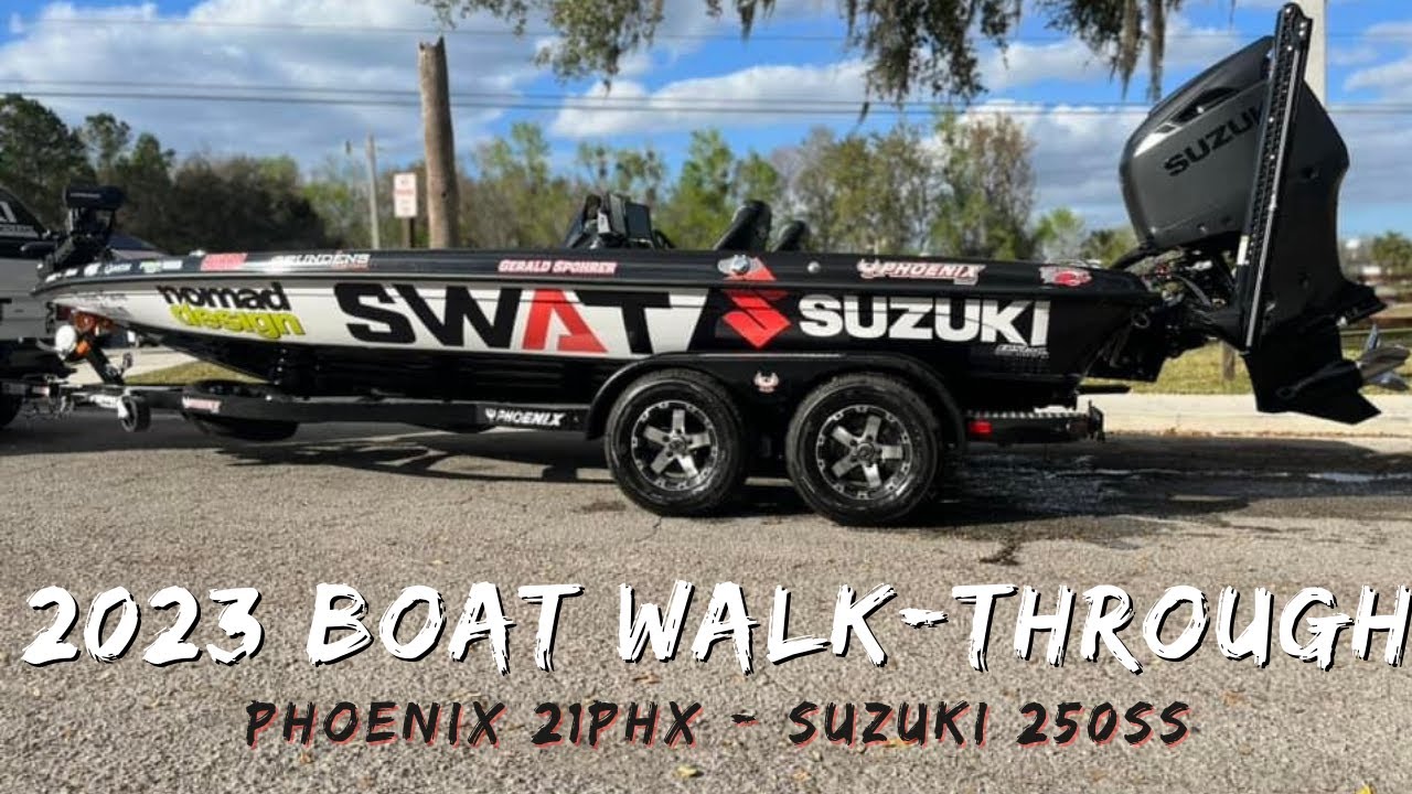 2023 Phoenix 21PHX - Suzuki 250hp 4 stroke engine - YouTube